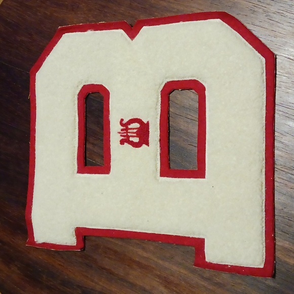 the standard pendant Co | Accessories | Vintage Varsity Letter B Patch ...